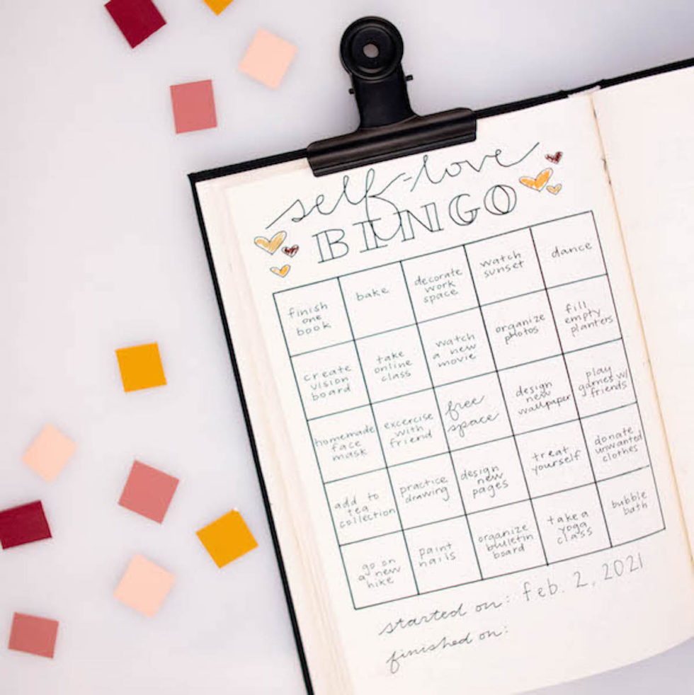 February Journal Pages | Cherish By Design